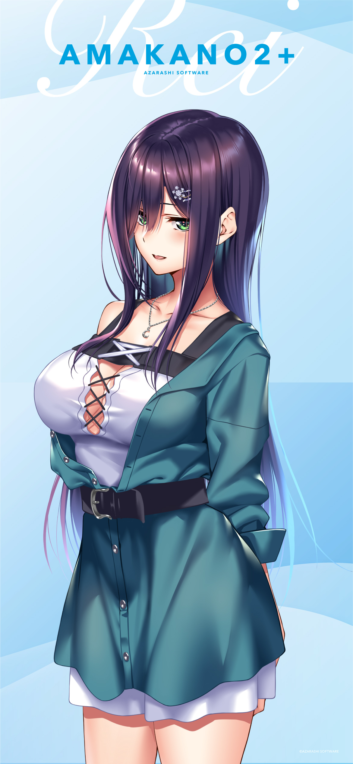 azarashi soft piromizu amakano 2 amakano 2+ himiyama rei cleavage wallpaper | #1075723 | yande.re